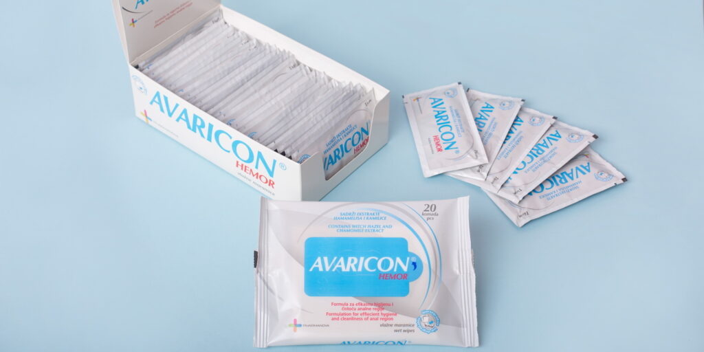 Avaricon® Hemor Krem i Vlažne maramice - Pharmanova
